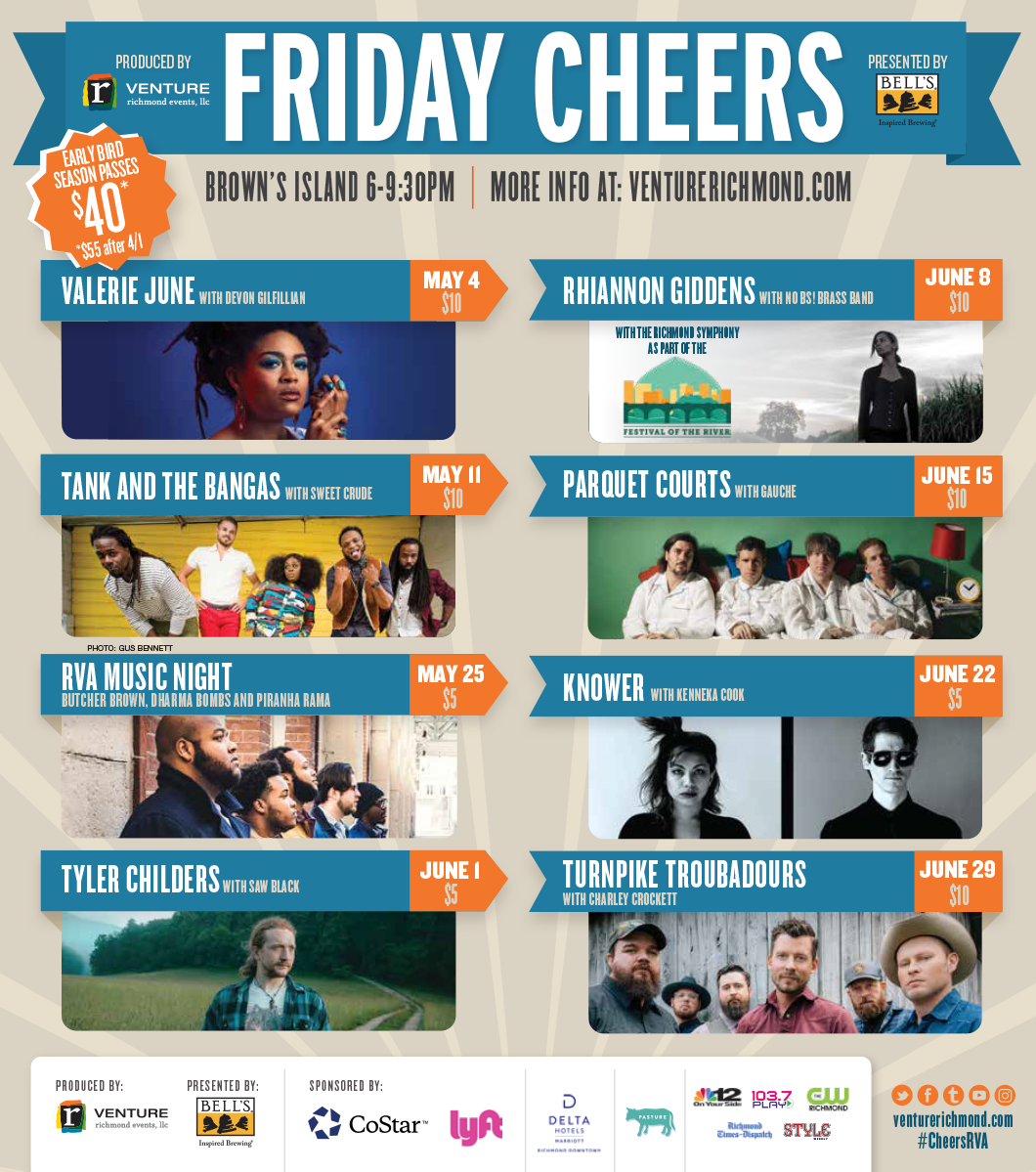 Something fun to do downtown: Friday Cheers Lineup – CHPN